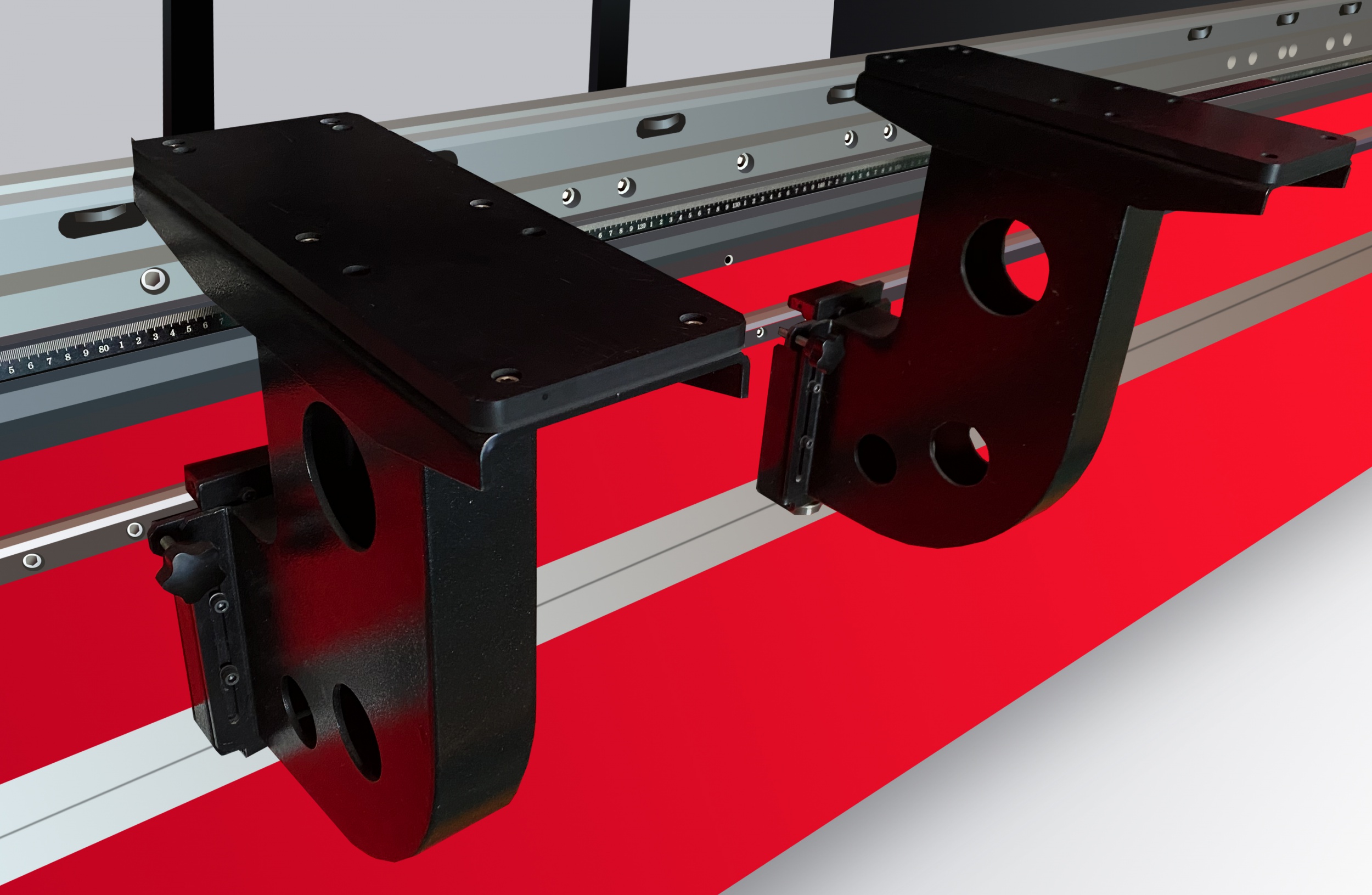Sliding front supporting device